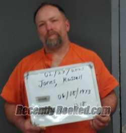 Recent Booking / Mugshot for RUSSELL FULTON Junior JONES in Sebastian ...