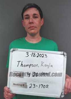 Kayla Hope Thompson Arrest Record & Booking Info – Sebastian County ...