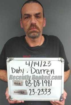 Recent Booking / Mugshot for Darren Ray Duty in Sebastian County, Arkansas