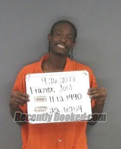 Recent Booking / Mugshot for JOEL PARKER Second FRAZIER in Sebastian ...