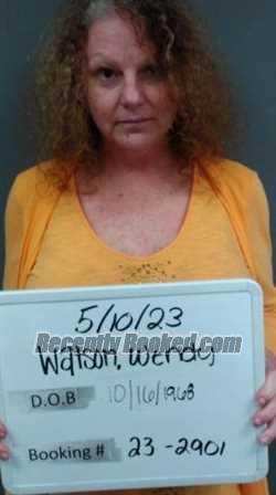 Recent Booking / Mugshot for WENDY GALE WATSON in Sebastian County ...