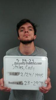 Recent Booking / Mugshot for Cody Cameron Stiles in Sebastian County, Arkansas