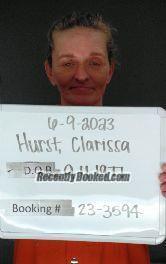 Recent Booking / Mugshot for CLARISSA JEAN HURST in Sebastian County ...