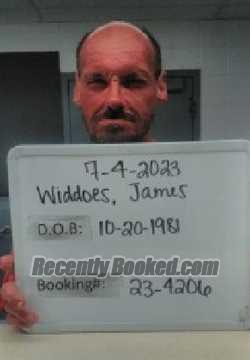 Recent Booking / Mugshot for James Nole Widdoes in Sebastian County ...