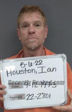 Recent Booking / Mugshot for Ian Christopher Houston in Sebastian ...