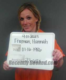 Recent Booking / Mugshot for HANNAH SHALOM FREEMAN in Sebastian County ...