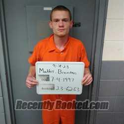 Recent Booking / Mugshot for BRANDON JAMES MATHIS in Sebastian County ...