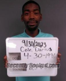 Recent Booking / Mugshot for Darius Marcel Cole in Sebastian County ...