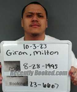Recent Booking / Mugshot for MILTON BALMORE GIRON in Sebastian County ...