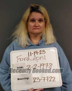 Recent Booking / Mugshot for APRIL MICHELLE FORD in Sebastian County ...
