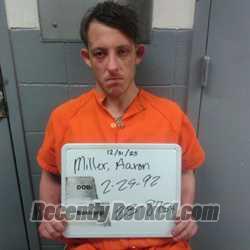 Recent Booking / Mugshot for Aaron Lee Nester Miller in Sebastian ...