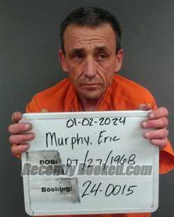 Recent Booking / Mugshot for ERIC WAYNE MURPHY in Sebastian County ...