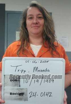 Recent Booking / Mugshot for MIRANDA RENEE TRIPP in Sebastian County ...