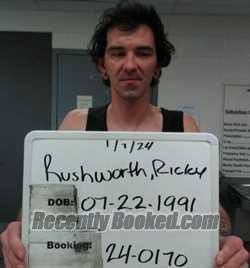 Recent Booking / Mugshot for RICKY RUSHWORTH in Sebastian County, Arkansas