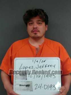 Recent Booking / Mugshot for Jeffrey Nmn Lopez in Sebastian County ...