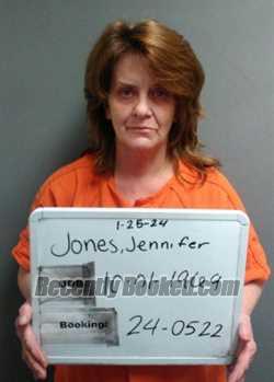 Recent Booking / Mugshot for Jennifer Lea Jones in Sebastian County, Arkansas