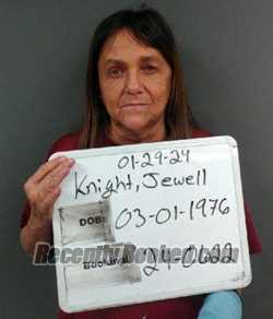 Recent Booking / Mugshot for Jewell Irene Knight in Sebastian County ...