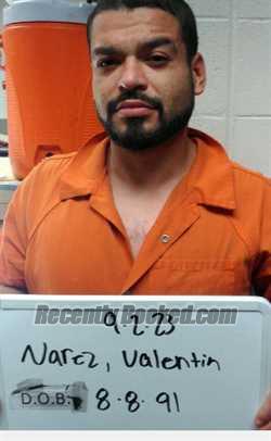 Recent Booking / Mugshot for VALENTIN NAREZ in Sebastian County, Arkansas