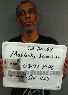 Recent Booking / Mugshot for Jonathan Matlock in Sebastian County, Arkansas