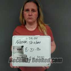 Recent Booking / Mugshot for SHALANE DECOLE FRAZIER in Sebastian County ...