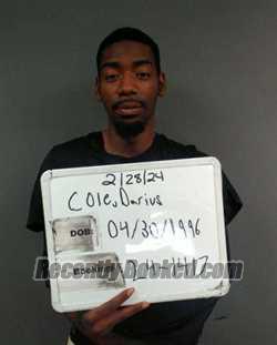 Recent Booking / Mugshot for Darius Marcel Cole in Sebastian County ...