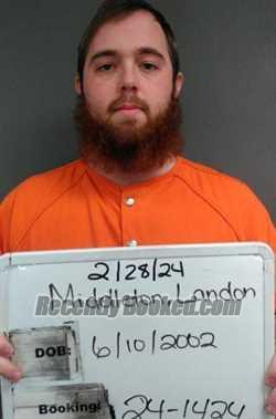 Landon Andrew James Middleton Arrest Record & Booking Info – Sebastian ...