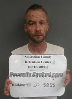 Recent Booking / Mugshot for Kyle Travis Wardrup in Sebastian County ...