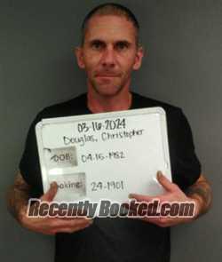 Recent Booking / Mugshot for CHRISTOPHER ALLEN DOUGLAS in Sebastian ...