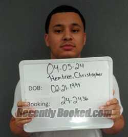 Recent Booking / Mugshot for Christopher Wayne Junior Hembree in ...