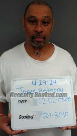 Anthony Terrell Jones Arrest Record & Booking Info – Sebastian County ...