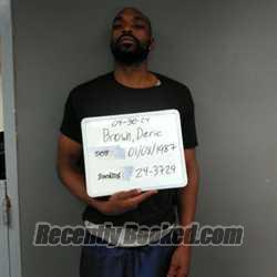 Recent Booking / Mugshot for DERIC DEWUAN BROWN in Sebastian County ...