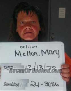 Recent Booking / Mugshot for MARY BETH MELTON in Sebastian County, Arkansas