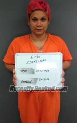 Recent Booking / Mugshot for Laura Lynn Zinke in Sebastian County, Arkansas