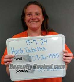 Recent Booking / Mugshot for Tabetha Louise Koch in Sebastian County ...
