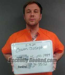 Recent Booking / Mugshot for JOSEPH DANIEL COWAN in Sebastian County ...