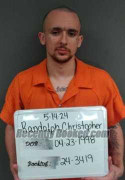 Recent Booking / Mugshot for CHRISTOPHER LEVI RANDOLPH in Sebastian ...