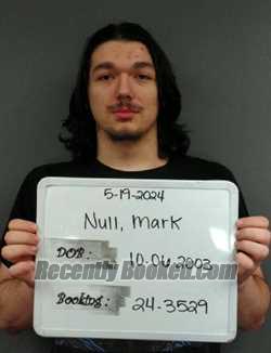 Recent Booking / Mugshot for Mark Wesley Null in Sebastian County, Arkansas