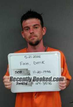 Recent Booking / Mugshot for Derik Nathanual Fain in Sebastian County ...