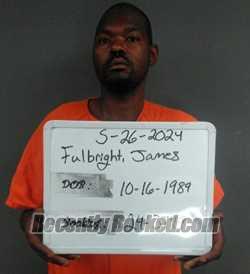 Recent Booking / Mugshot for JAMES EDWARD Junior FULBRIGHT in Sebastian ...