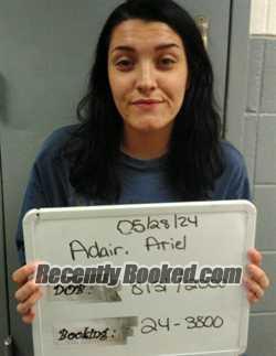 Recent Booking / Mugshot for Ariel M Adair in Sebastian County, Arkansas