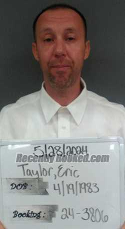 Recent Booking / Mugshot for Eric Lee Taylor in Sebastian County, Arkansas