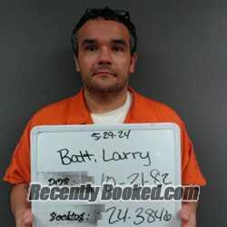 Recent Booking / Mugshot for Larry Dale Batt in Sebastian County, Arkansas