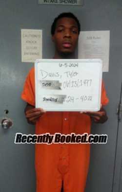 Recent Booking / Mugshot for TYLER LE'QUAN DAVIS in Sebastian County ...