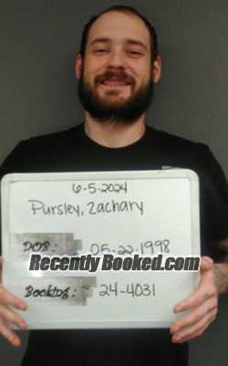 Recent Booking / Mugshot for Zachary Alexander Pursley in Sebastian ...