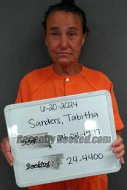 Recent Booking / Mugshot for TABITHA JOLYNE SANDERS in Sebastian County ...