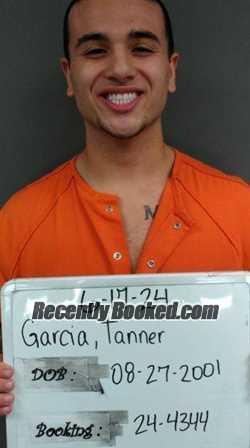 Recent Booking / Mugshot for Tanner Blake Garcia in Sebastian County ...