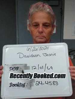 Recent Booking / Mugshot for Jeanie Renee Davidson in Sebastian County ...