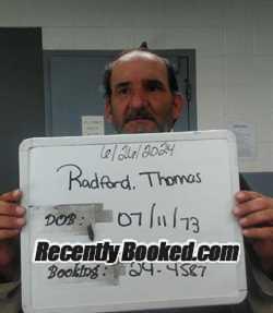 Recent Booking / Mugshot for Thomas Radford in Sebastian County, Arkansas
