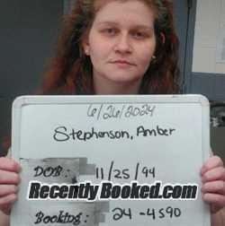 Recent Booking / Mugshot for AMBER LEEANN STEPHENSON in Sebastian ...