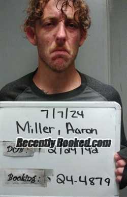 Recent Booking / Mugshot for Aaron Lee Nester Miller in Sebastian ...